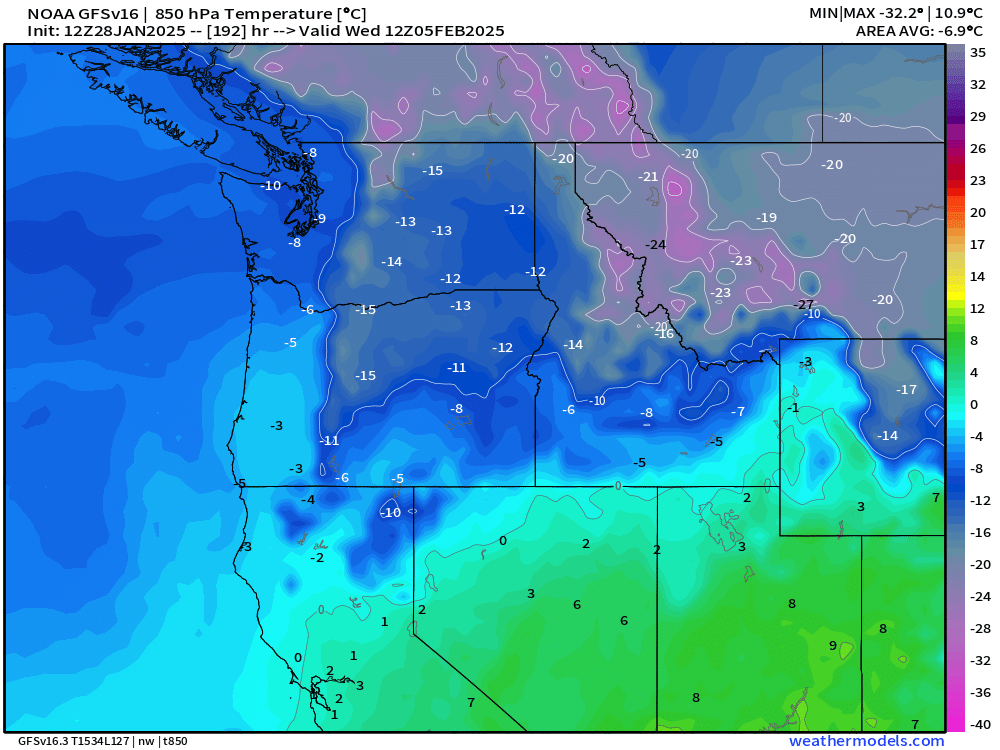 January 2025 PNW Weather - Page 542 - West of the Rockies - The Weather ...