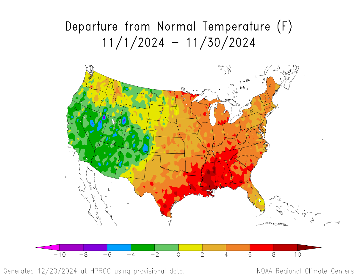 November 2025 Observations and Discussions - East of the Rockies - The ...